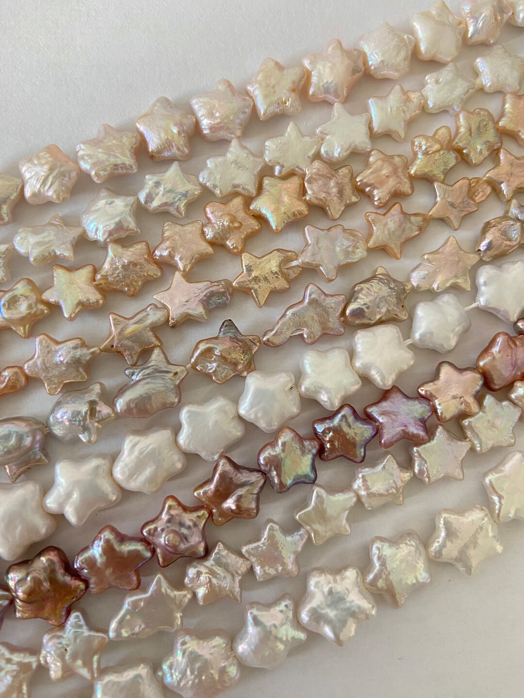 Single Strand｜10-12mm Freshwater Baroque Star Pearls｜genuine Freshwater ...