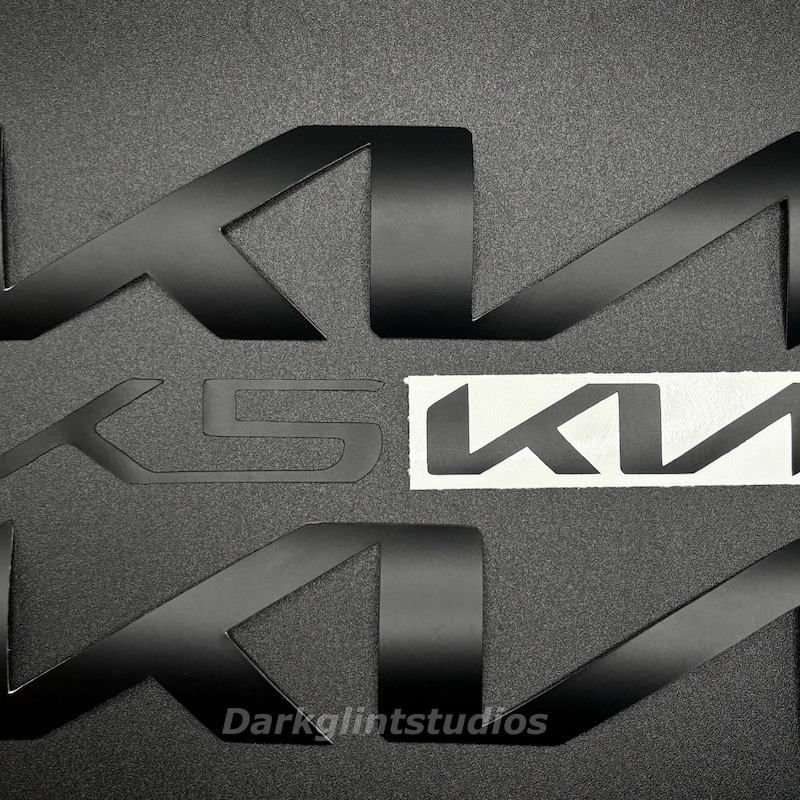Kia Black Badges - Etsy
