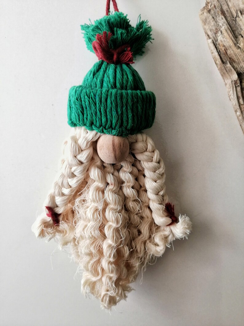 Set of 3 Macrame Gnome Ornaments Christmas Gnome Ornaments - Etsy Set of 3 Macrame Gnome Ornaments Christmas Gnome Ornaments - Etsy
