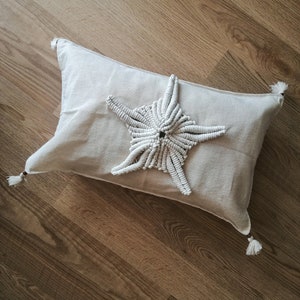 Macrame Pattern, Starfish Pattern , PDF File Tutorial , Writing and With Photographs Tutorial ...