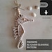 Macrame Keychain Hippocampus PDF Guide-photo Tutorial - Seahorse ...