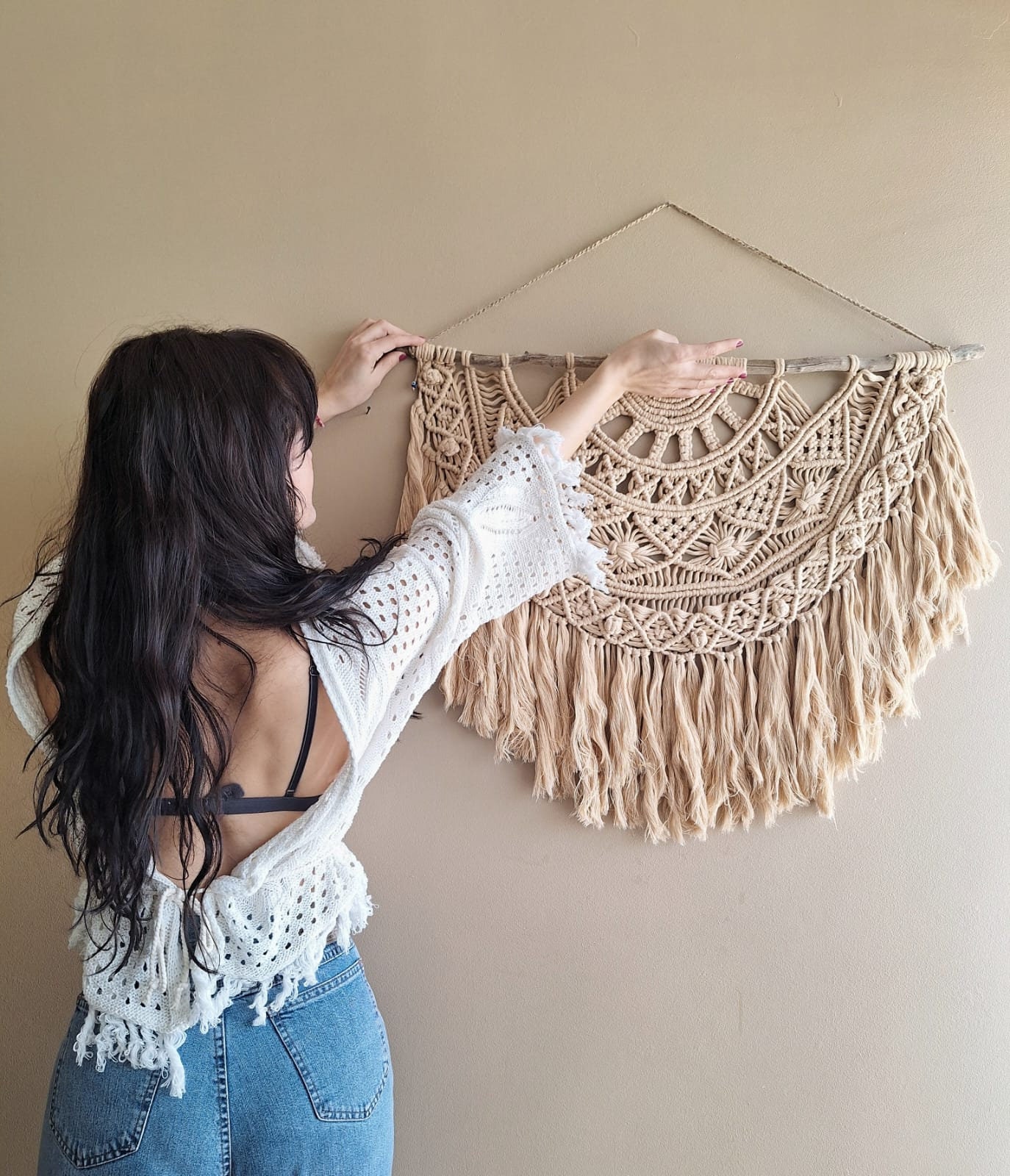 Macrame Mandala Pattern, PDF Tutorial, Photograph and Written Stroy ...