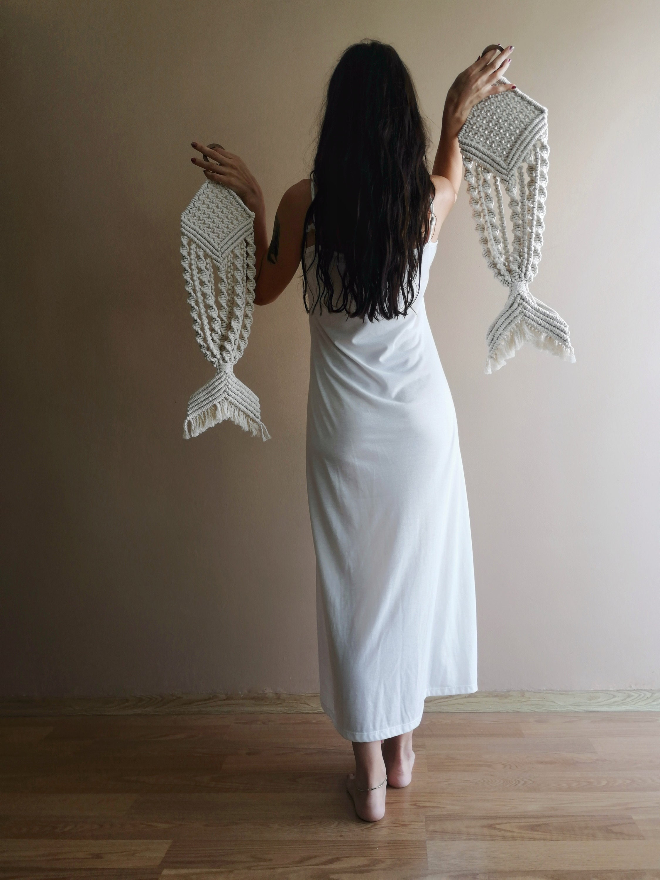 Macrame Fish Wall Decor Boho Summer Home Decoration Macrame - Etsy