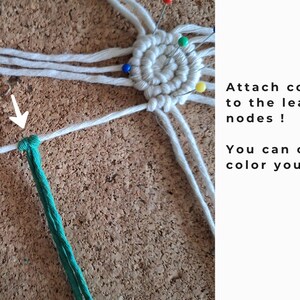 Macrame Coaster Pattern, Macrame Coaster With Heart Detail, PDF File ...
