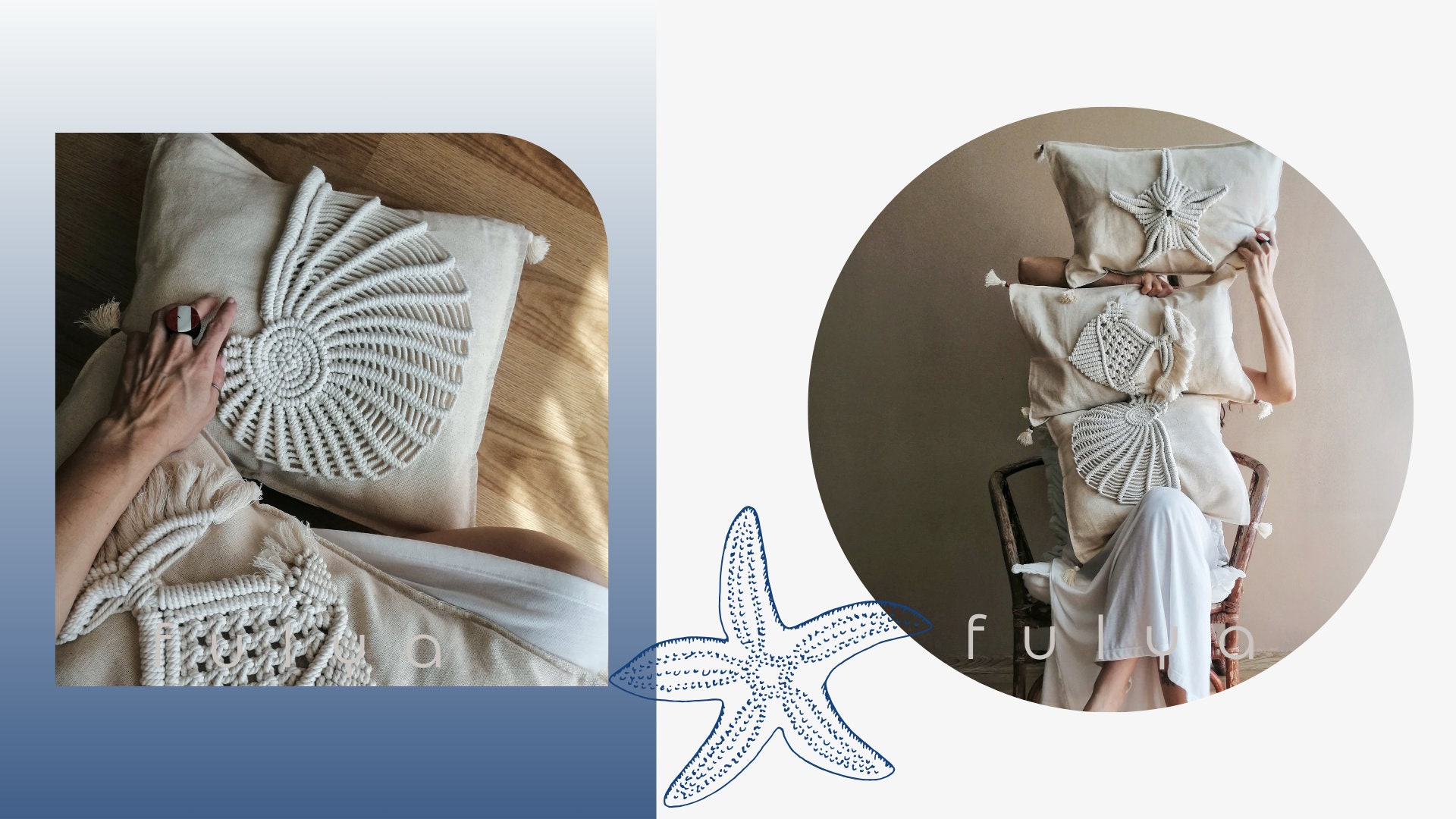 Macrame Pattern, Seashell Pattern , PDF File Tutorial , Writing and With Photographs Tutorial ...