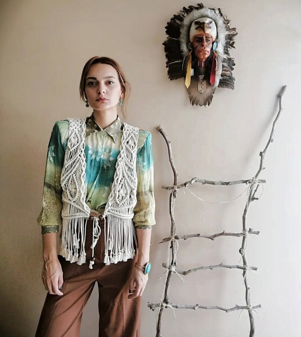 Macrame Vest for Women Macrame Fashion Dress Bohemian - Etsy