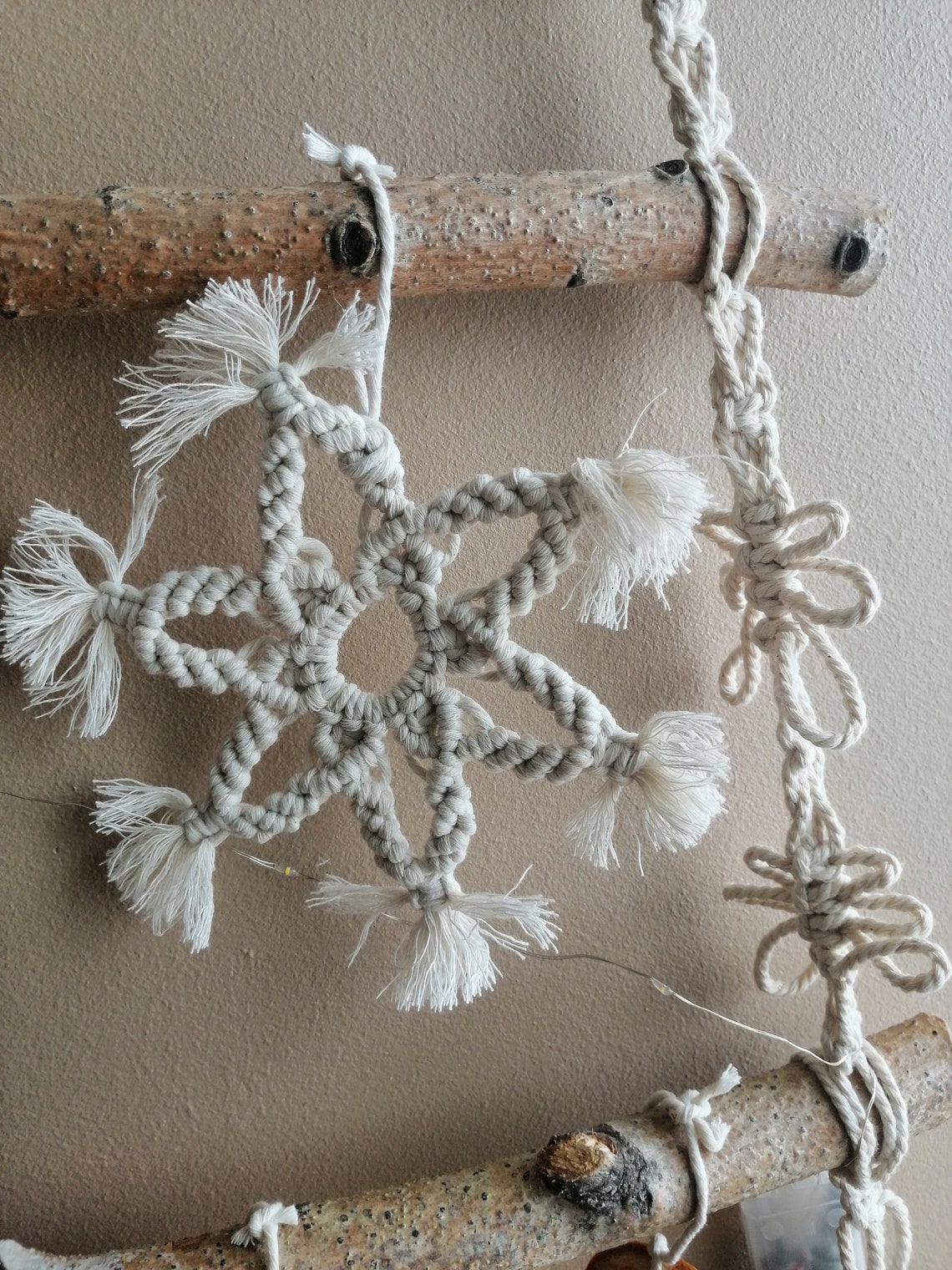 Large Macrame Christmas Tree Bohemian Christmas Tree Macrame - Etsy