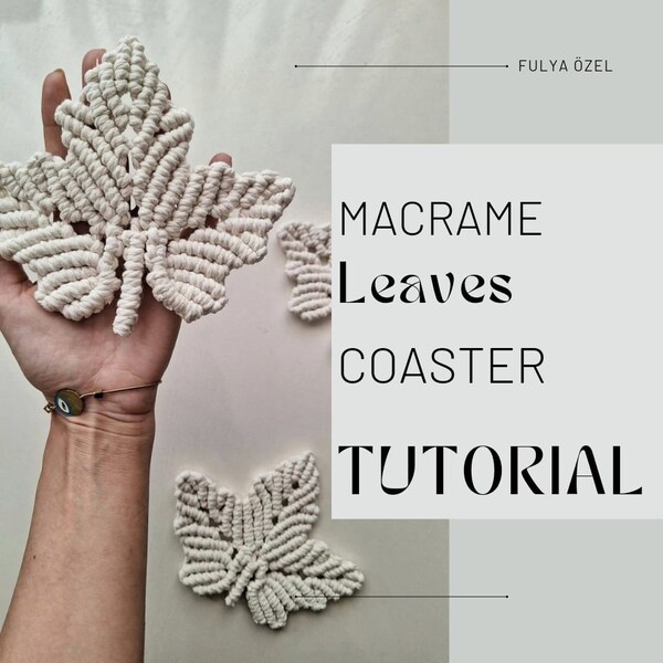 Macrame Leaf Pattern - Etsy