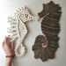 Macrame Seahorse Wall Decor Macrame Kids Room Decor Boys & - Etsy