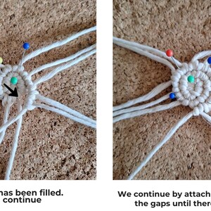 Macrame Coaster Pattern, Macrame Coaster With Heart Detail, PDF File ...