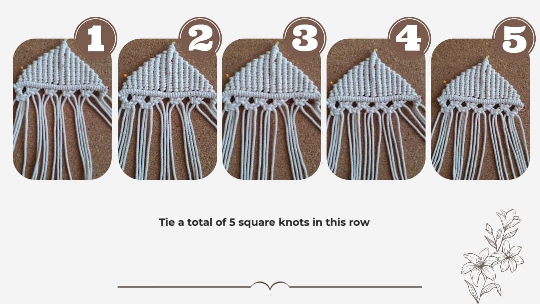 Macrame Pattern, Fish Pattern , PDF File Tutorial , Writing and With Photographs Tutorial ...