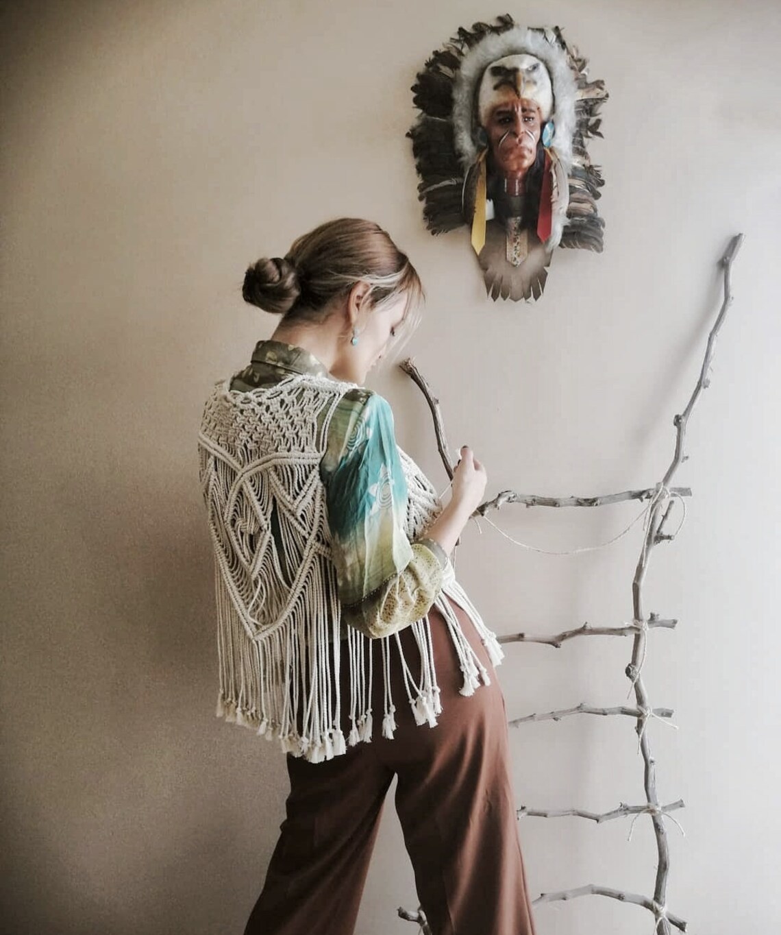 Macrame Vest for Women Macrame Fashion Dress Bohemian - Etsy