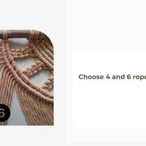 Macrame Mandala Pattern, PDF Tutorial, Photograph and Written Stroy, Intermediate Level, Mandala ...