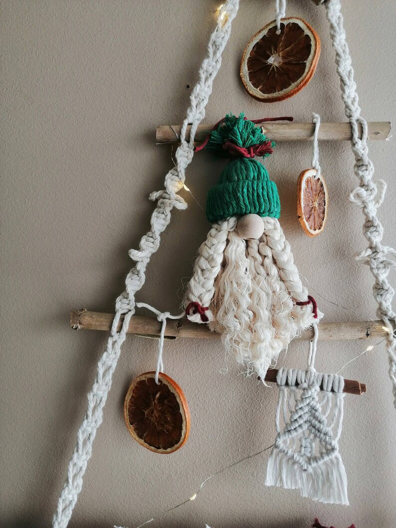 Large Macrame Christmas Tree Bohemian Christmas Tree Macrame - Etsy
