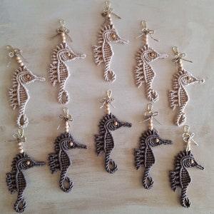 Seahorse Design, PDF Guide, Photo Storytelling Tutorial, Macrame Keychain Hippocampus ...