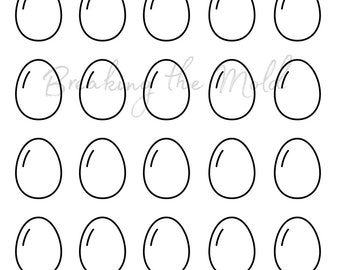 Macaron Template - 1.5 Inch - Etsy