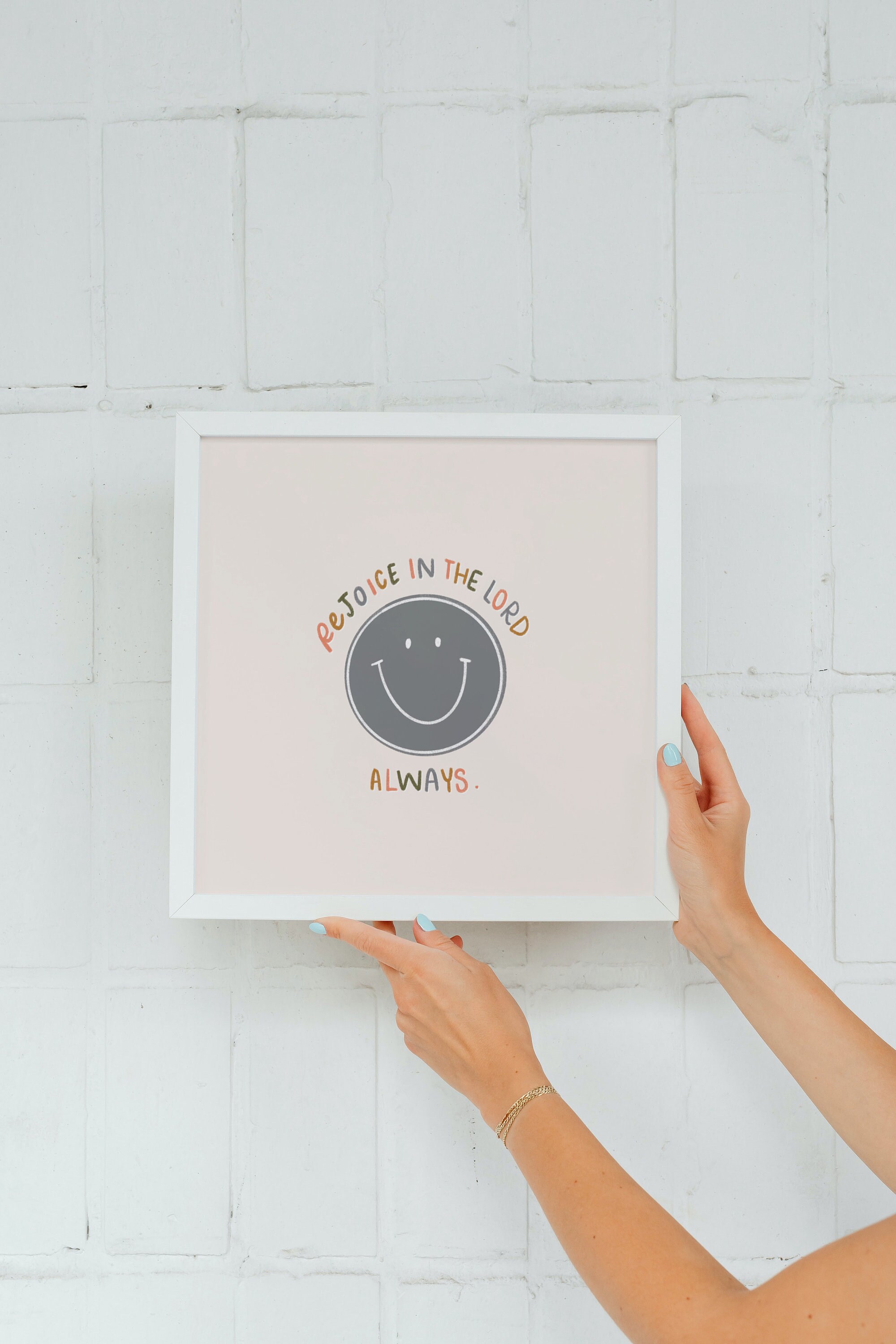 Rejoice in the Lord: DIGITAL PRINT, Christian Printable Wall Art ...