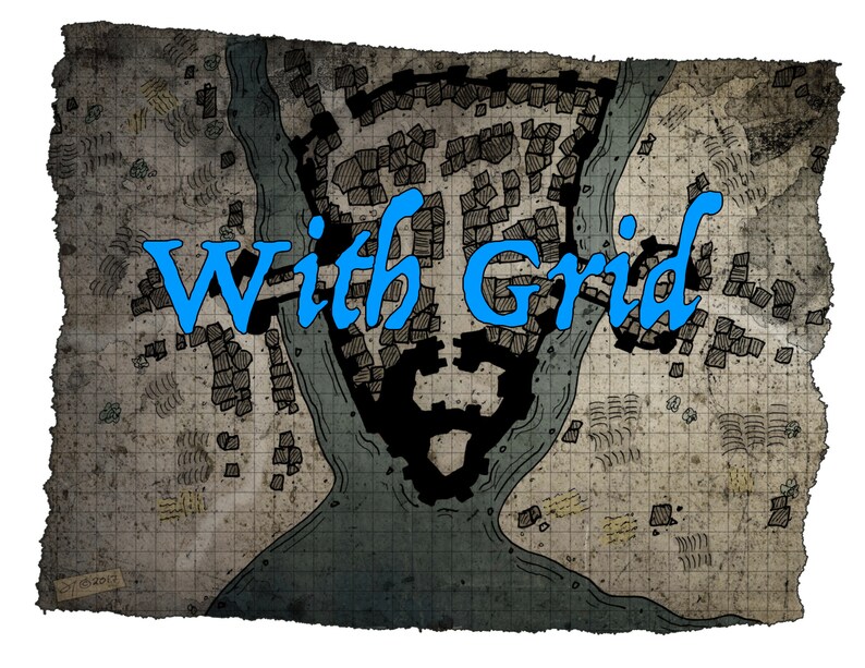 RPG City Generator Big Cities Map Pack 1 With 7 Large Hand Drawn City ...