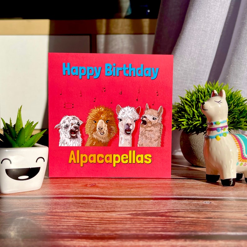 Alpacapellas | Happy Birthday | Sing | Acapella - Etsy