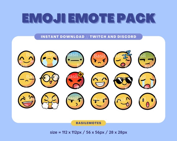 Tải về miễn phí Discord cute emoji pack Đáng yêu và dễ thương