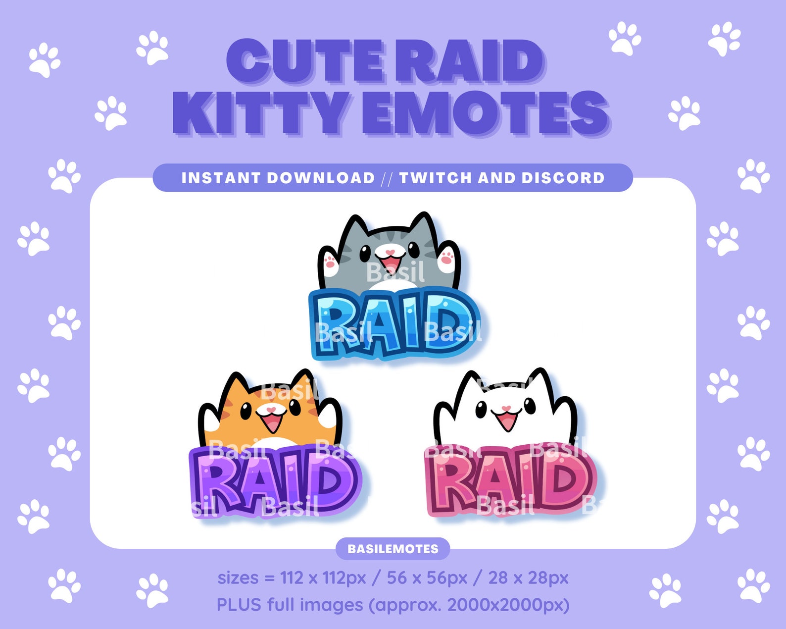 Raid Emote // Instant Download // Streaming Twitch Discord - Etsy
