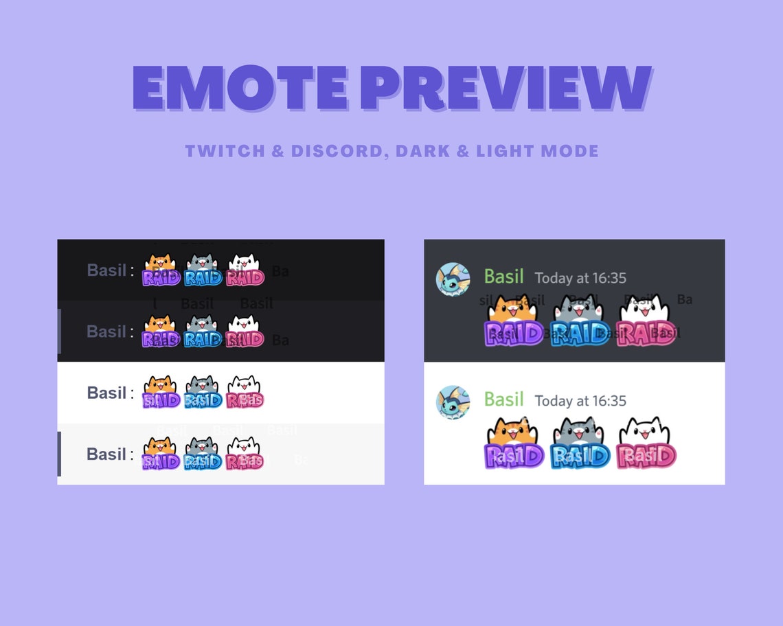 Raid Emote // Instant Download // Streaming Twitch Discord - Etsy