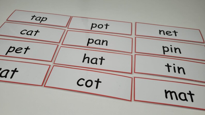 Early Reading/ Writing/ Phonics/ CVC Words/ EYFS/ Letters and - Etsy UK