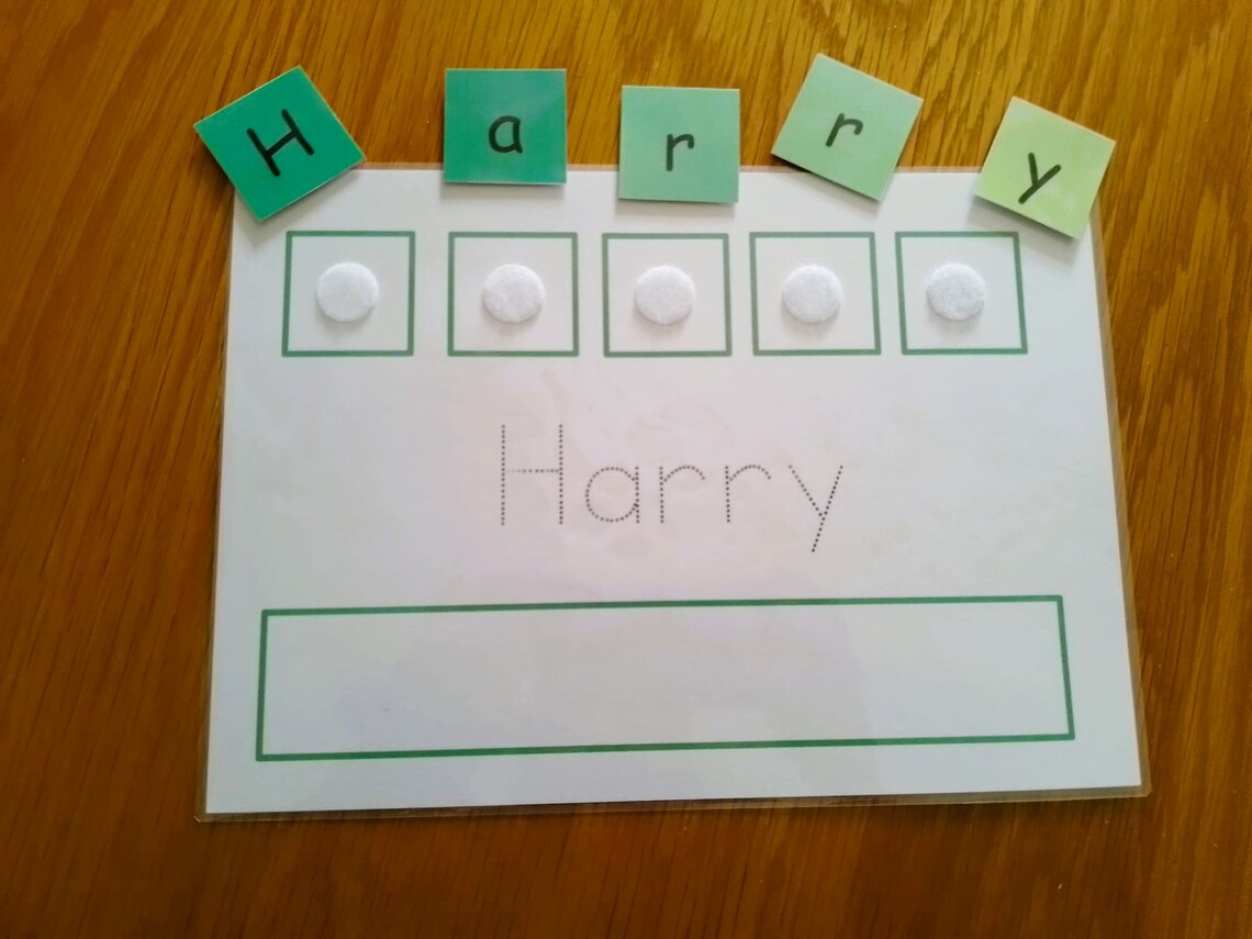 Name Tracing Resource/eyfs Resources/ Educational Teaching - Etsy