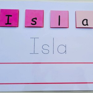 Name Tracing Resource/eyfs Resources/ Educational Teaching - Etsy