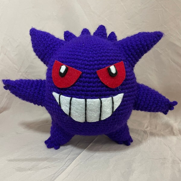Gengar Plush - Etsy