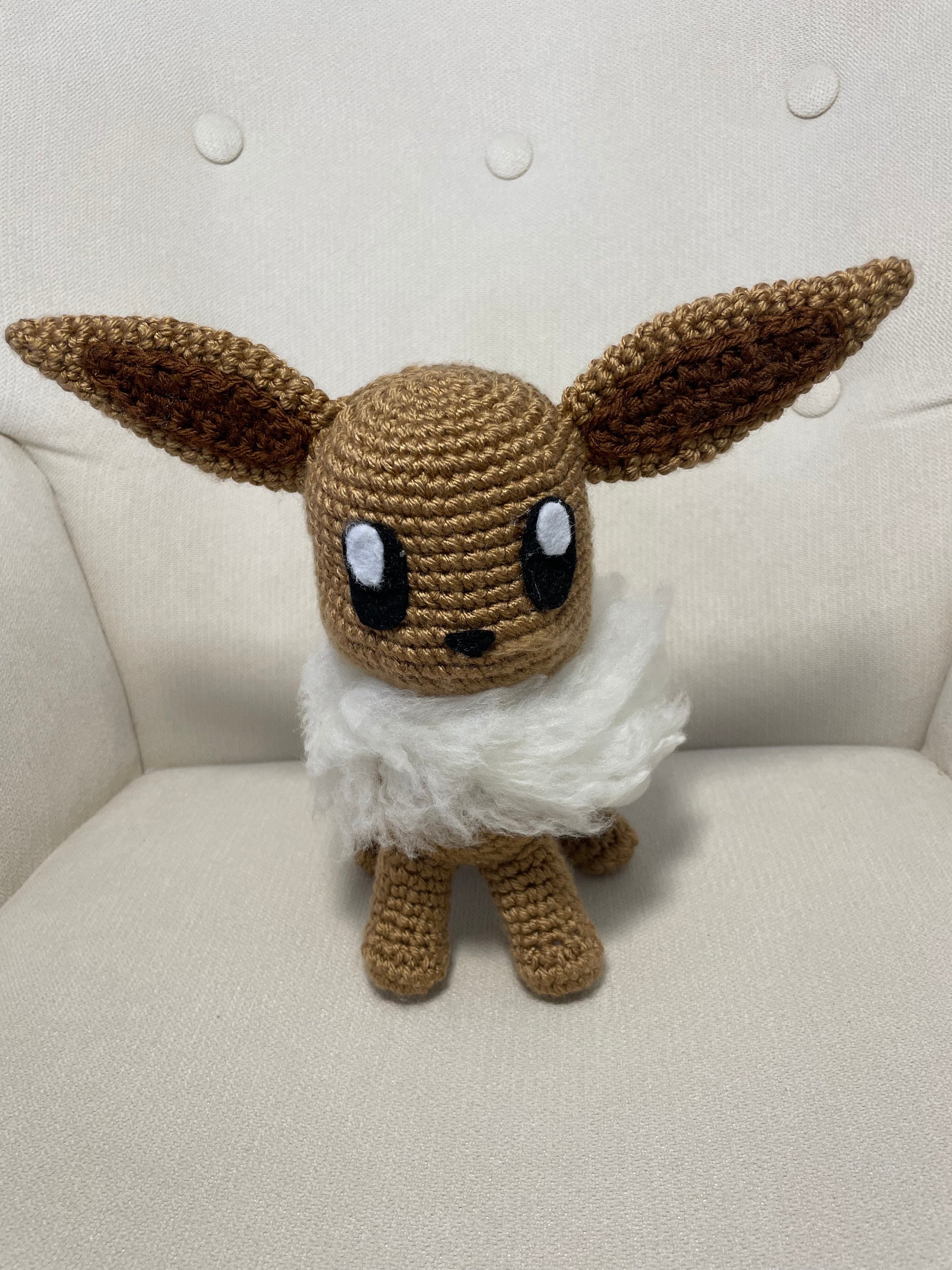 Eevee Crochet Amigurumi Handmade Plush - Etsy