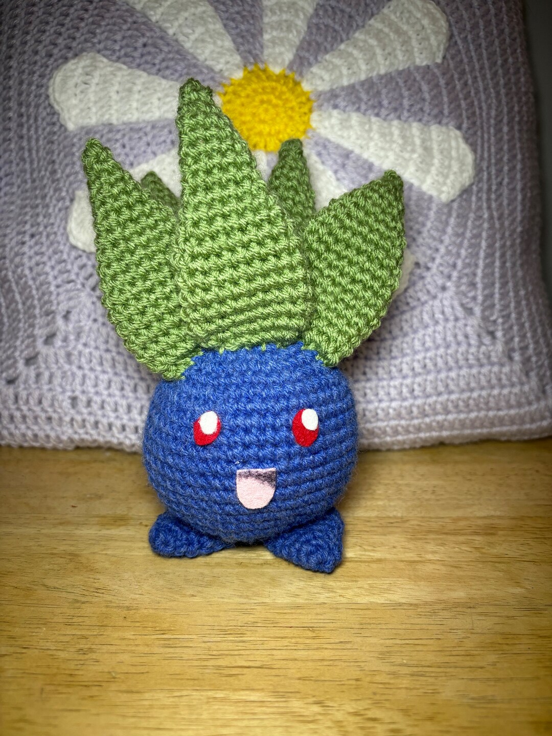 Oddish Amigurumi Handmade Crochet Pokémon Plush - Etsy