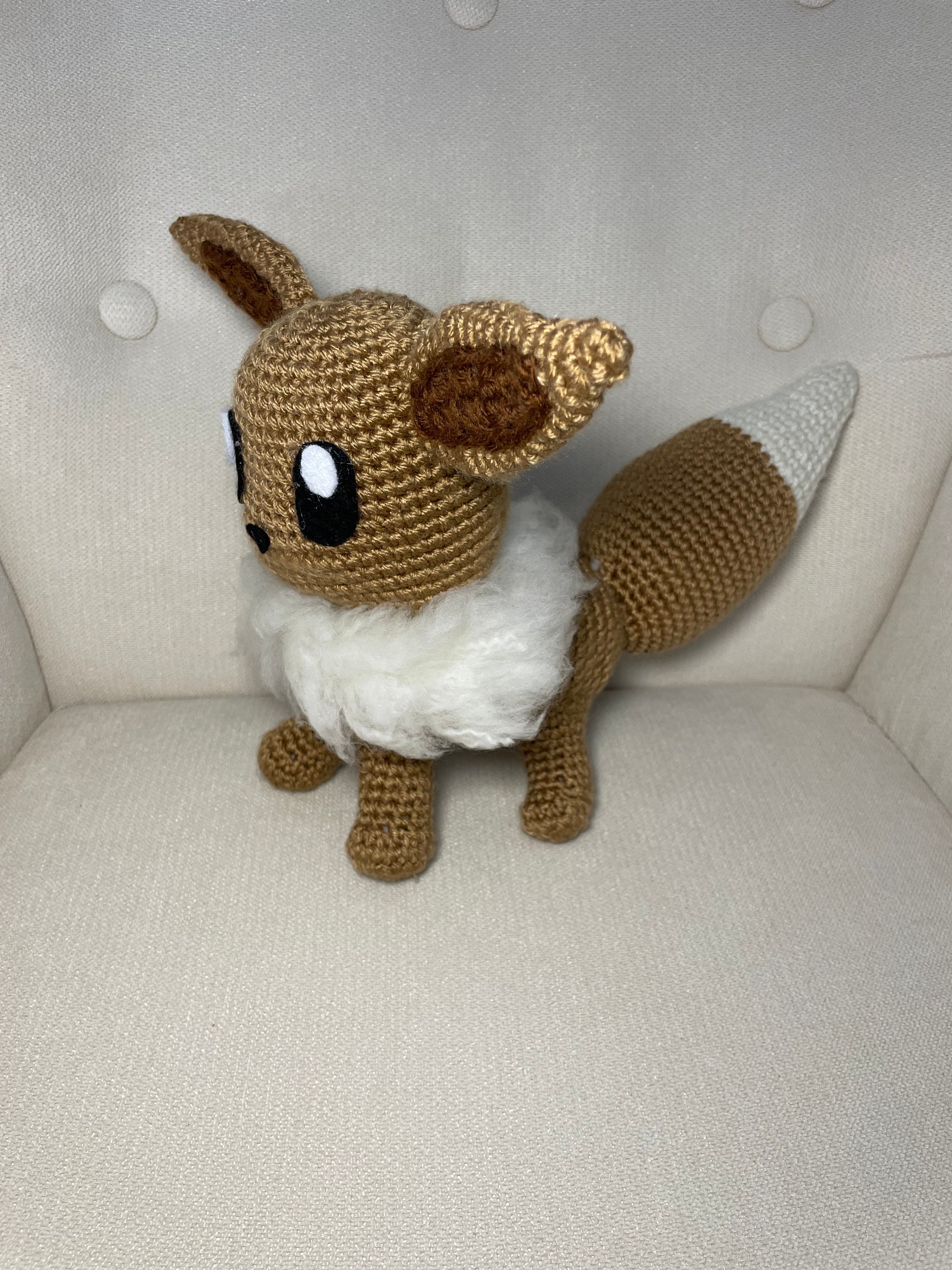 Eevee Crochet Amigurumi Handmade Plush - Etsy