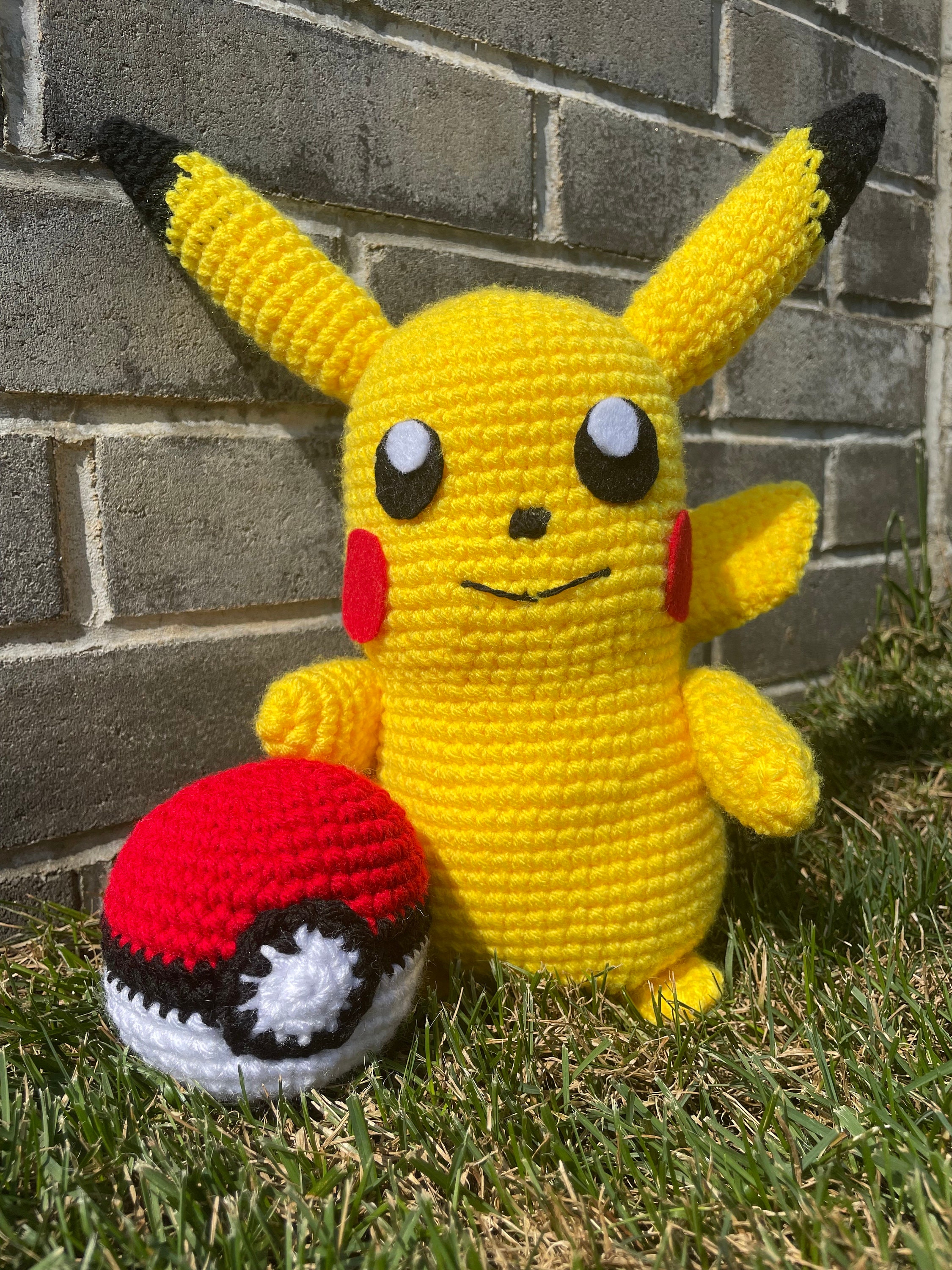 Pikachu Crochet Amigurumi Handmade Plush - Etsy