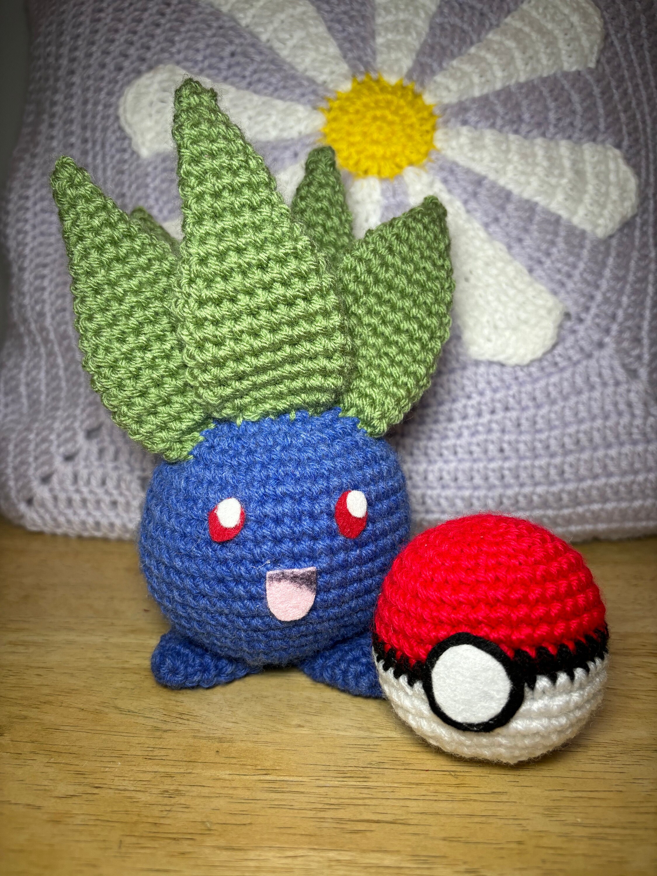 Oddish Amigurumi Handmade Crochet Pokémon Plush - Etsy