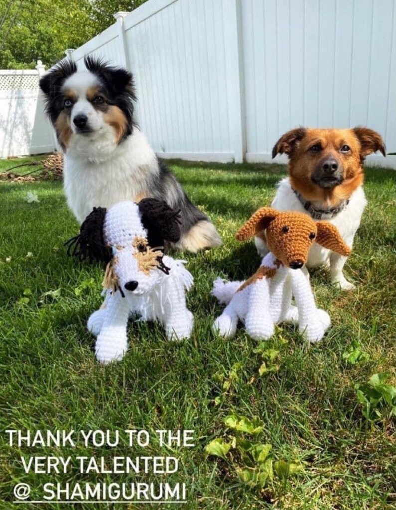 Perro de crochet personalizado - Etsy España