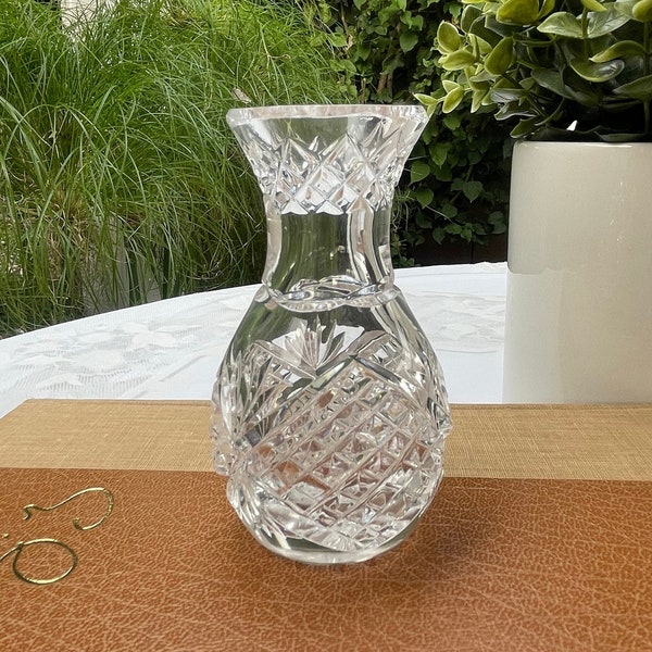 Heritage Irish Crystal Vase - Etsy