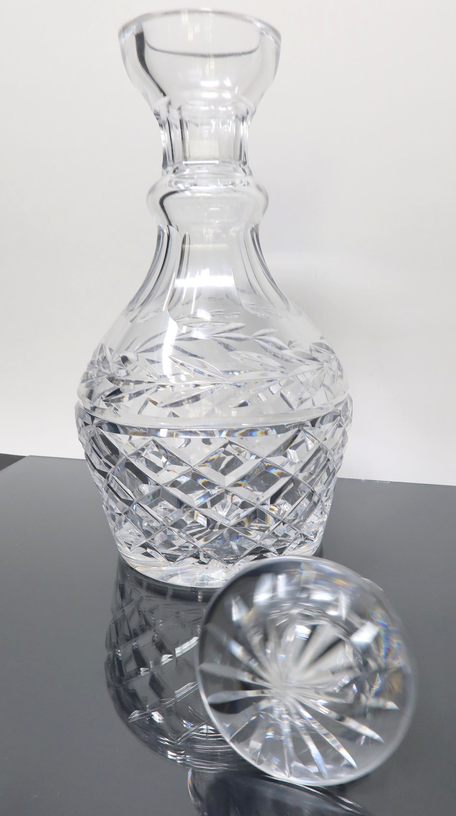 Waterford Crystal Glandore Decanter and Stopper Barware - Etsy