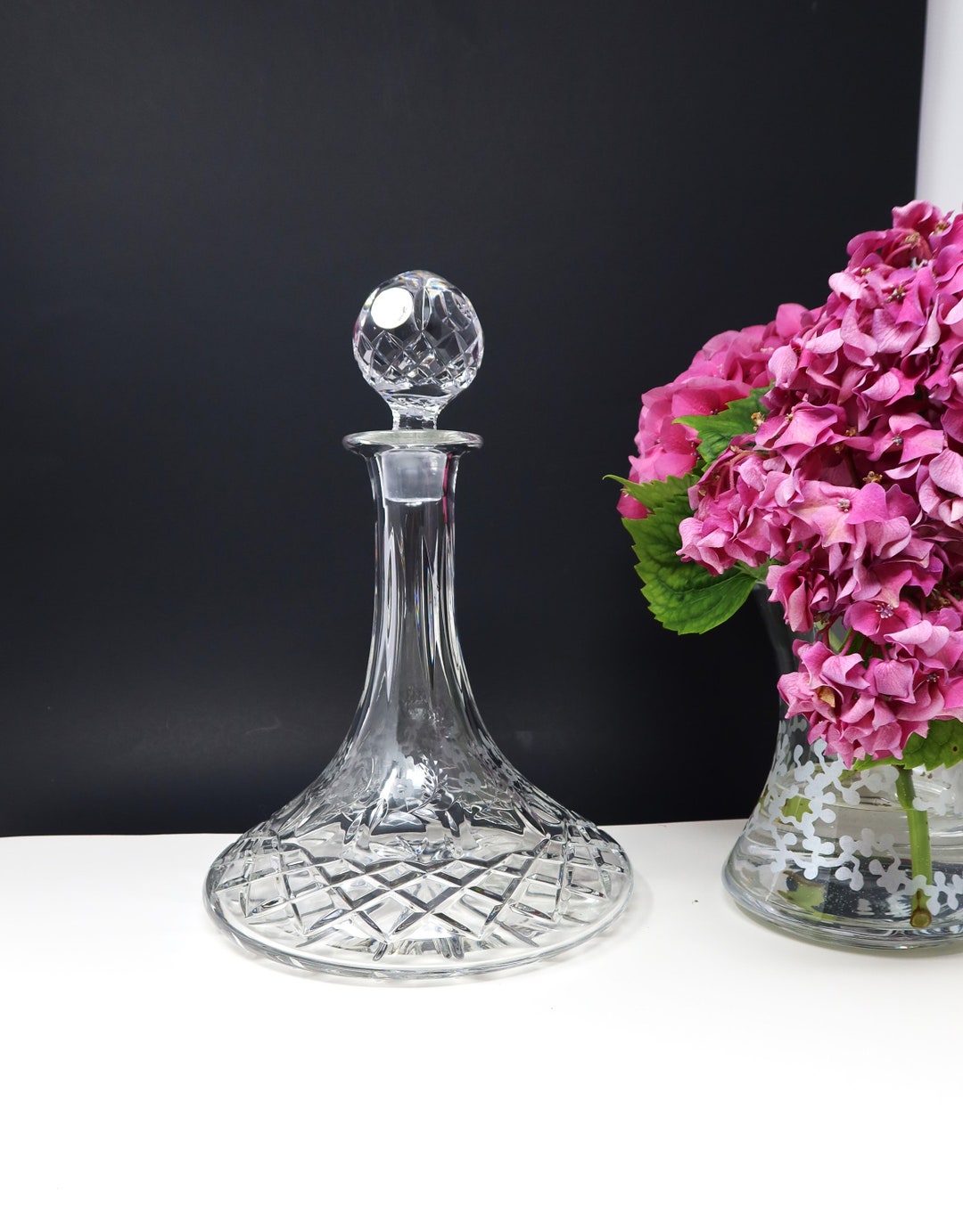 Vintage Rogaska Gallia Crystal Ships Decanter W/stopper - Etsy