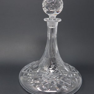 Vintage Rogaska Gallia Crystal Ships Decanter W/stopper - Etsy