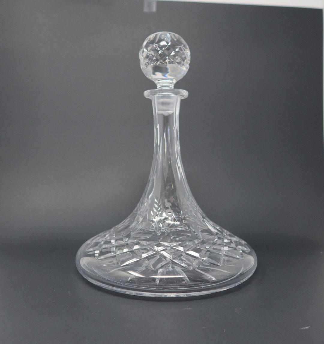 Vintage Rogaska Gallia Crystal Ships Decanter W/stopper - Etsy