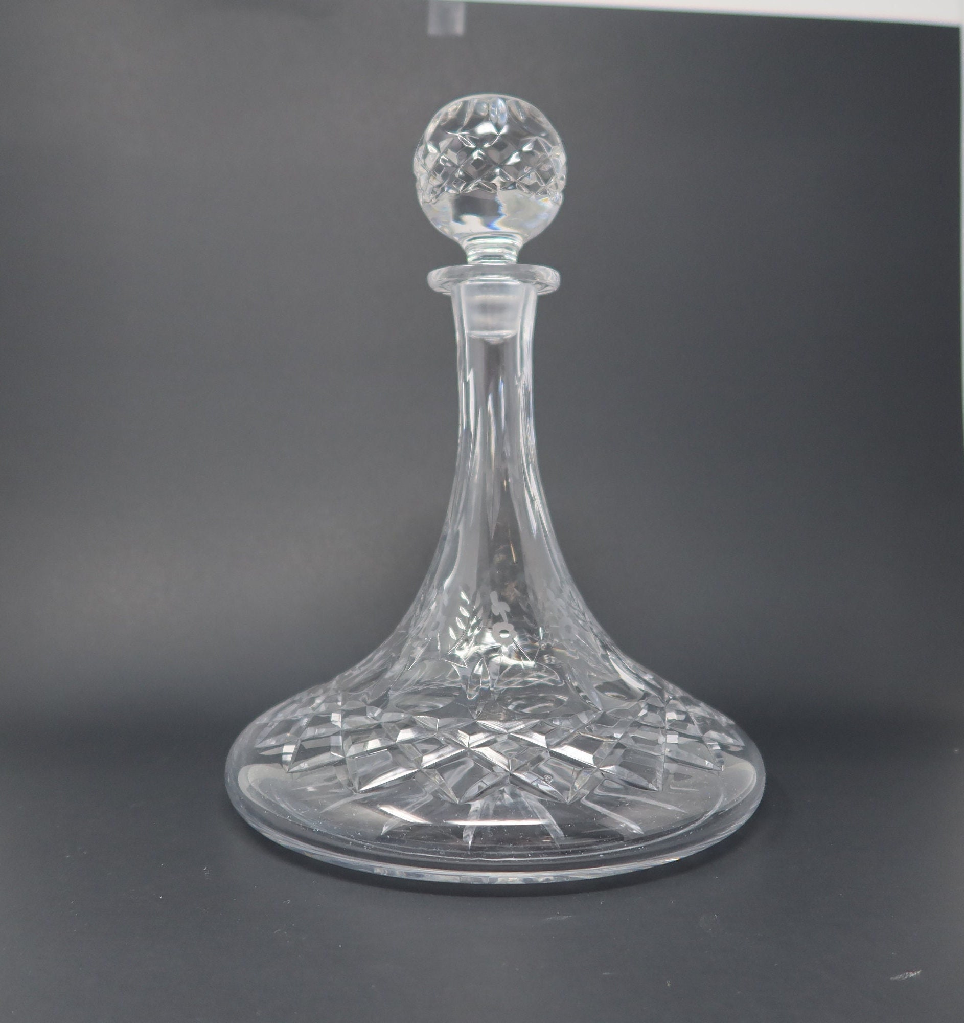 Vintage Rogaska Gallia Crystal Ships Decanter W/stopper - Etsy