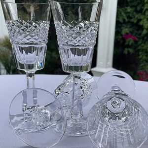 Galway Crystal Decanter, Stopper and 4 Matching Liquor Glasses - Etsy