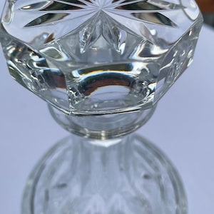 Galway Crystal Decanter, Stopper and 4 Matching Liquor Glasses - Etsy