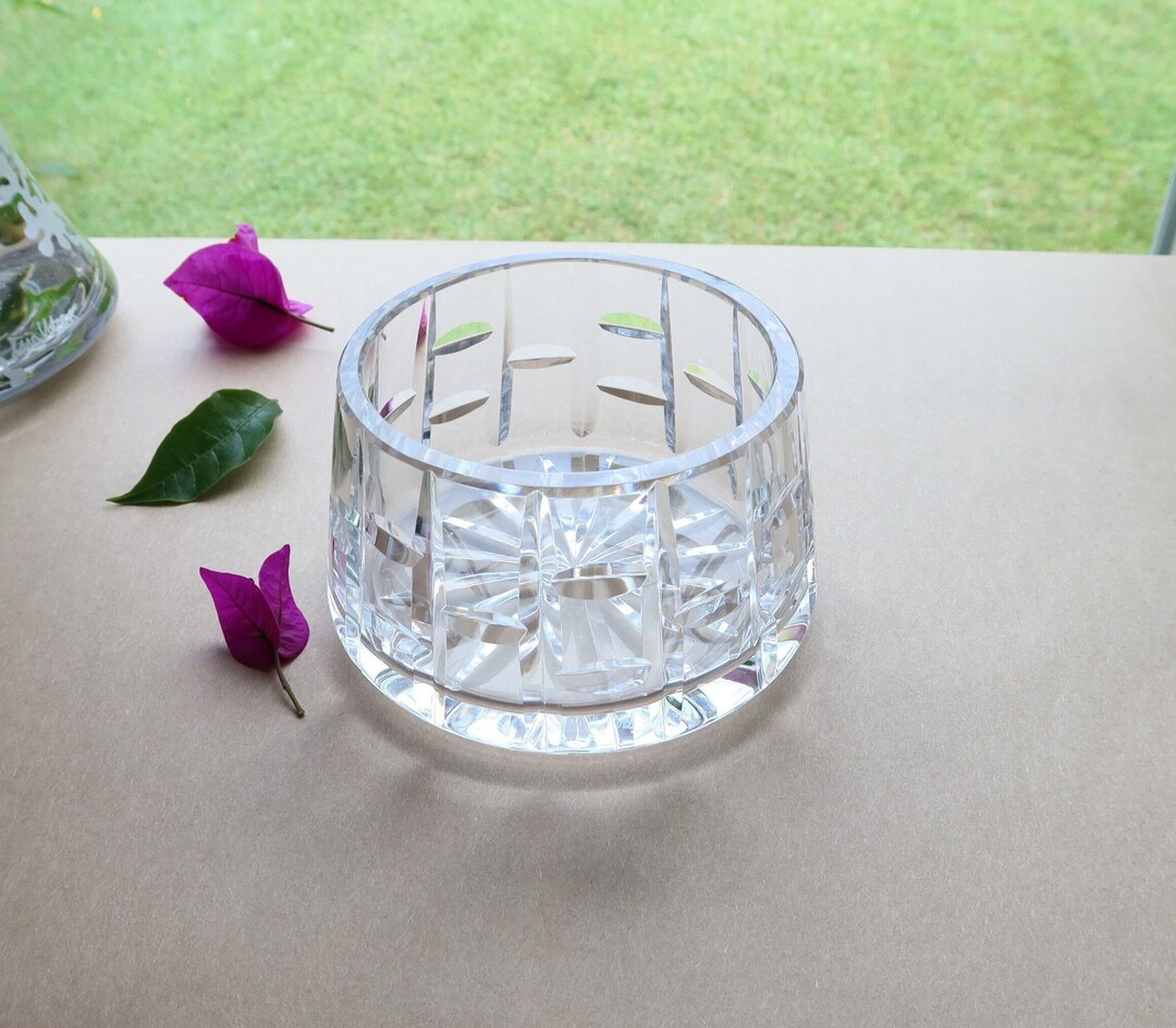 Waterford Tralee (cut) Crystal Round Bowl | Sugar/nut Bowl - Etsy