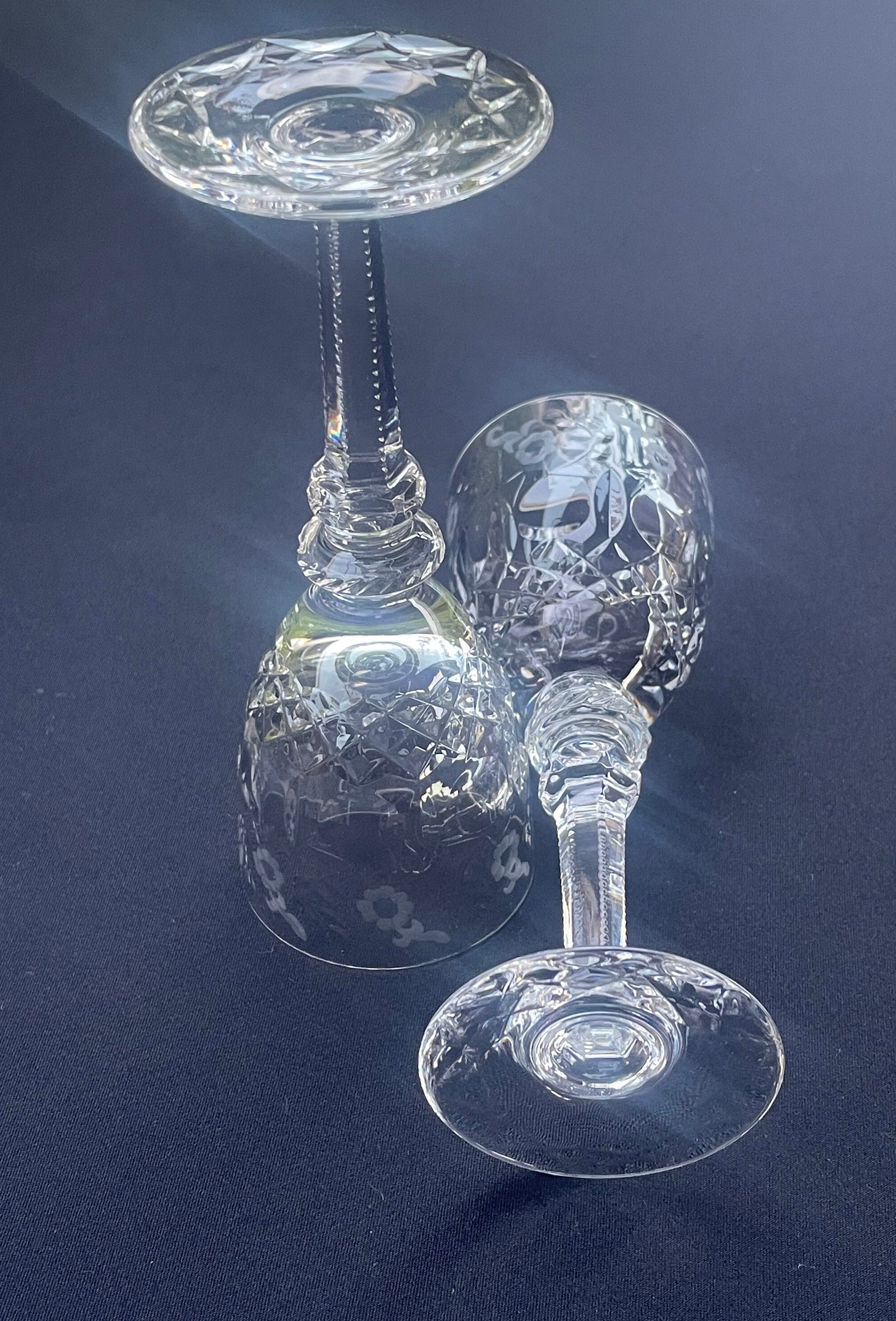Rogaska Crystal gallia Cordial Glasses - Etsy