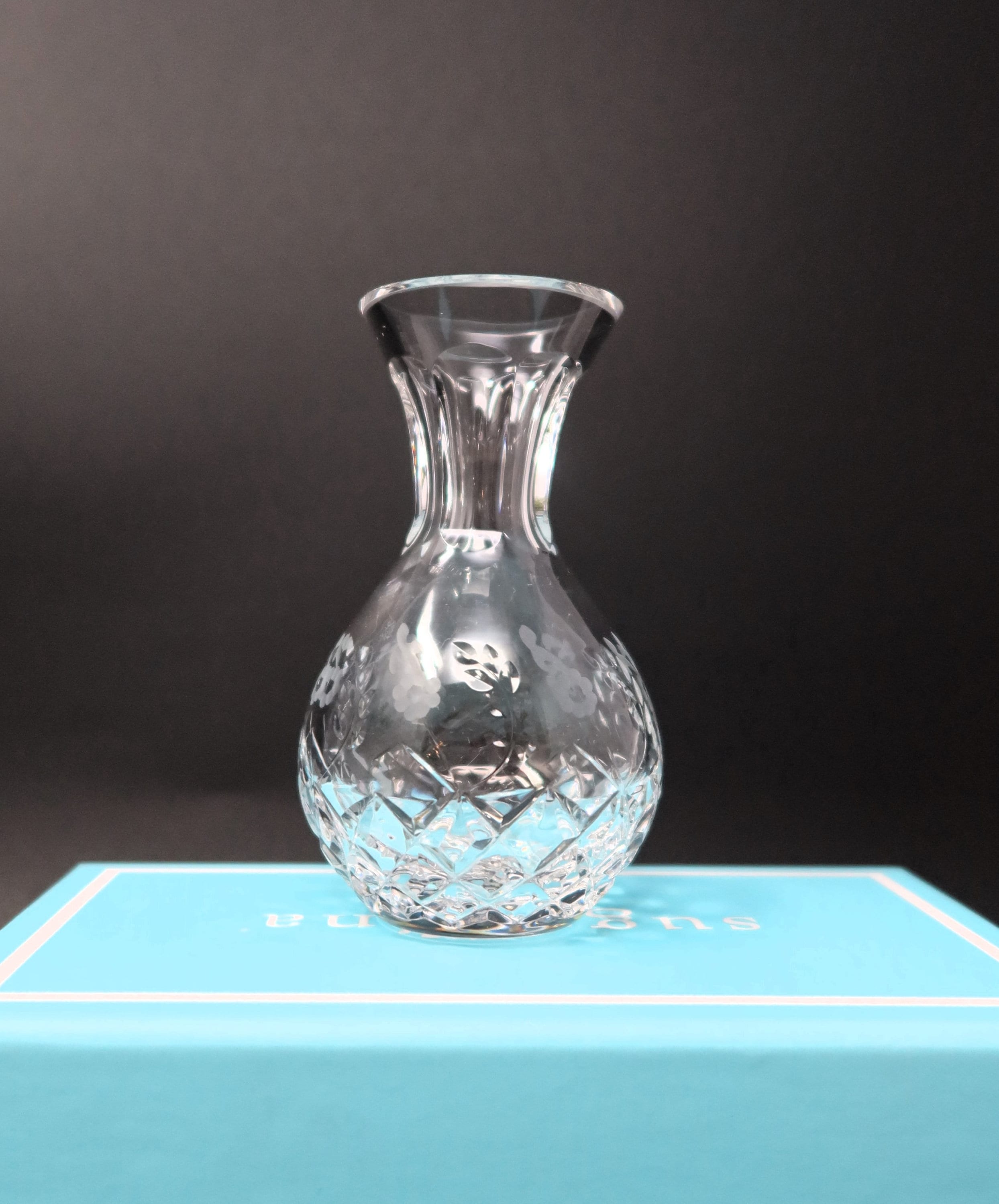 Rogaska Gallia Crystal Violete Vase 4-1/2 - Etsy
