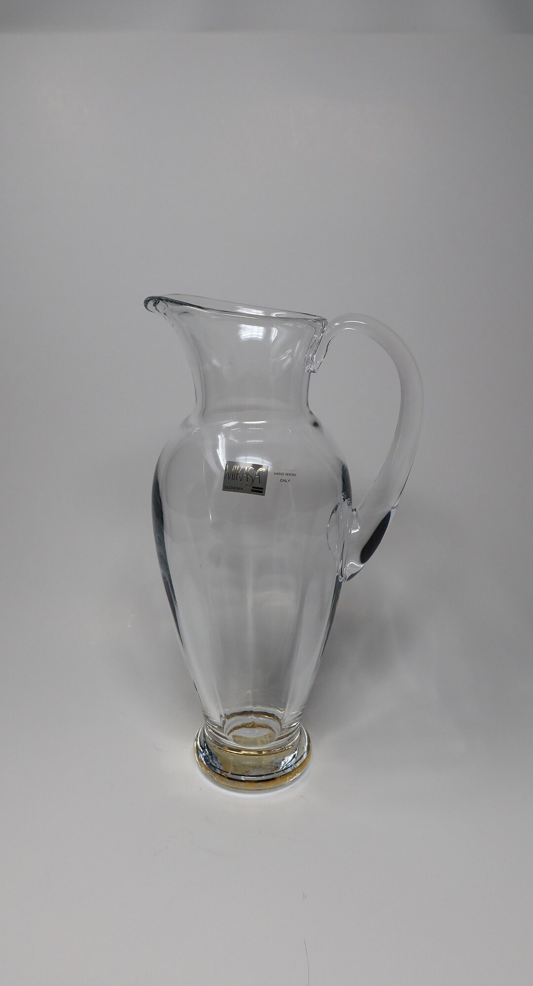 NWOB Mikasa Crystal "jamestown" Water/juice Pitcher - Etsy