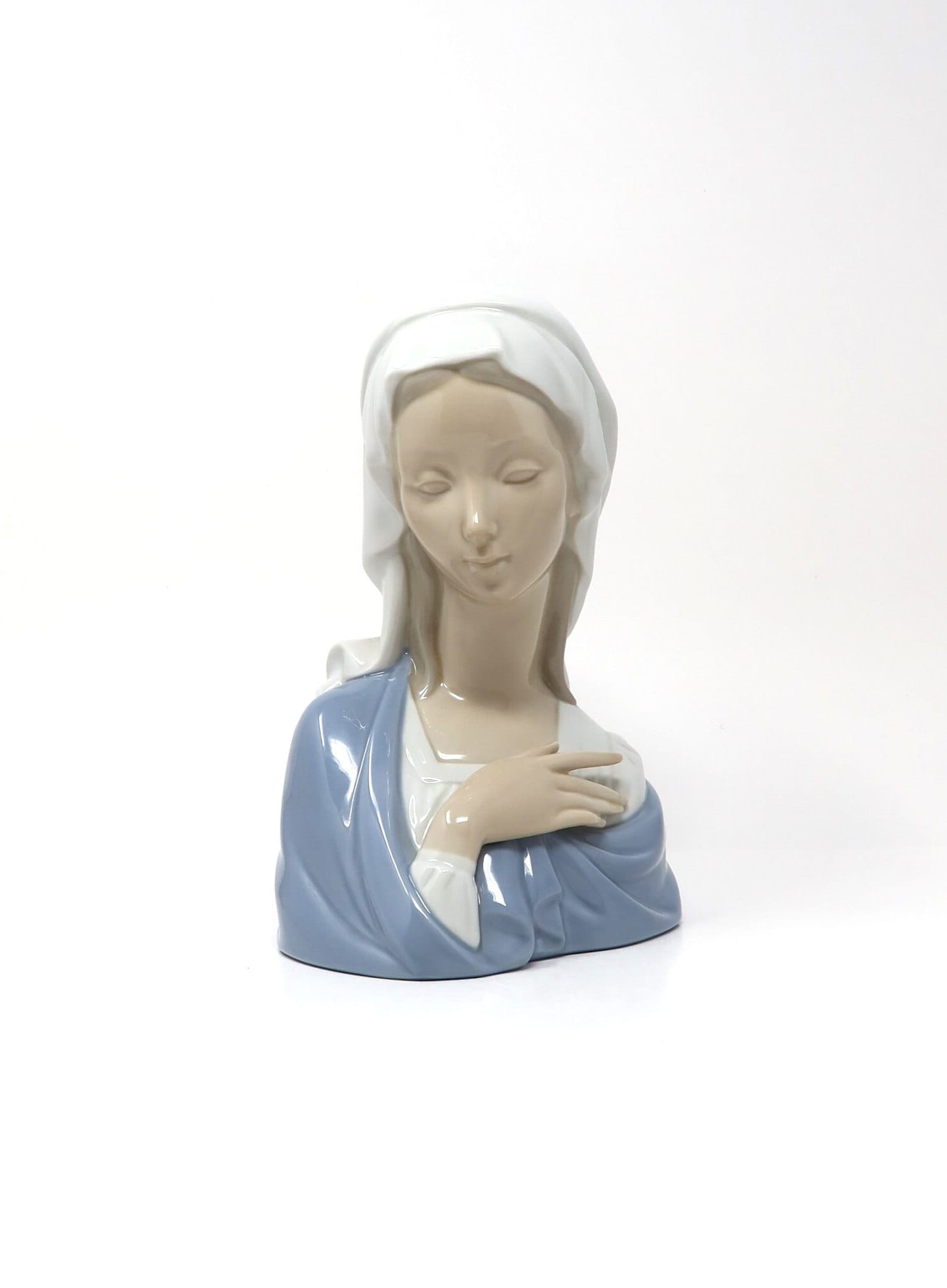 Lladro Figurine 4649 of Madonna Head Porcelain Sculpture - Etsy