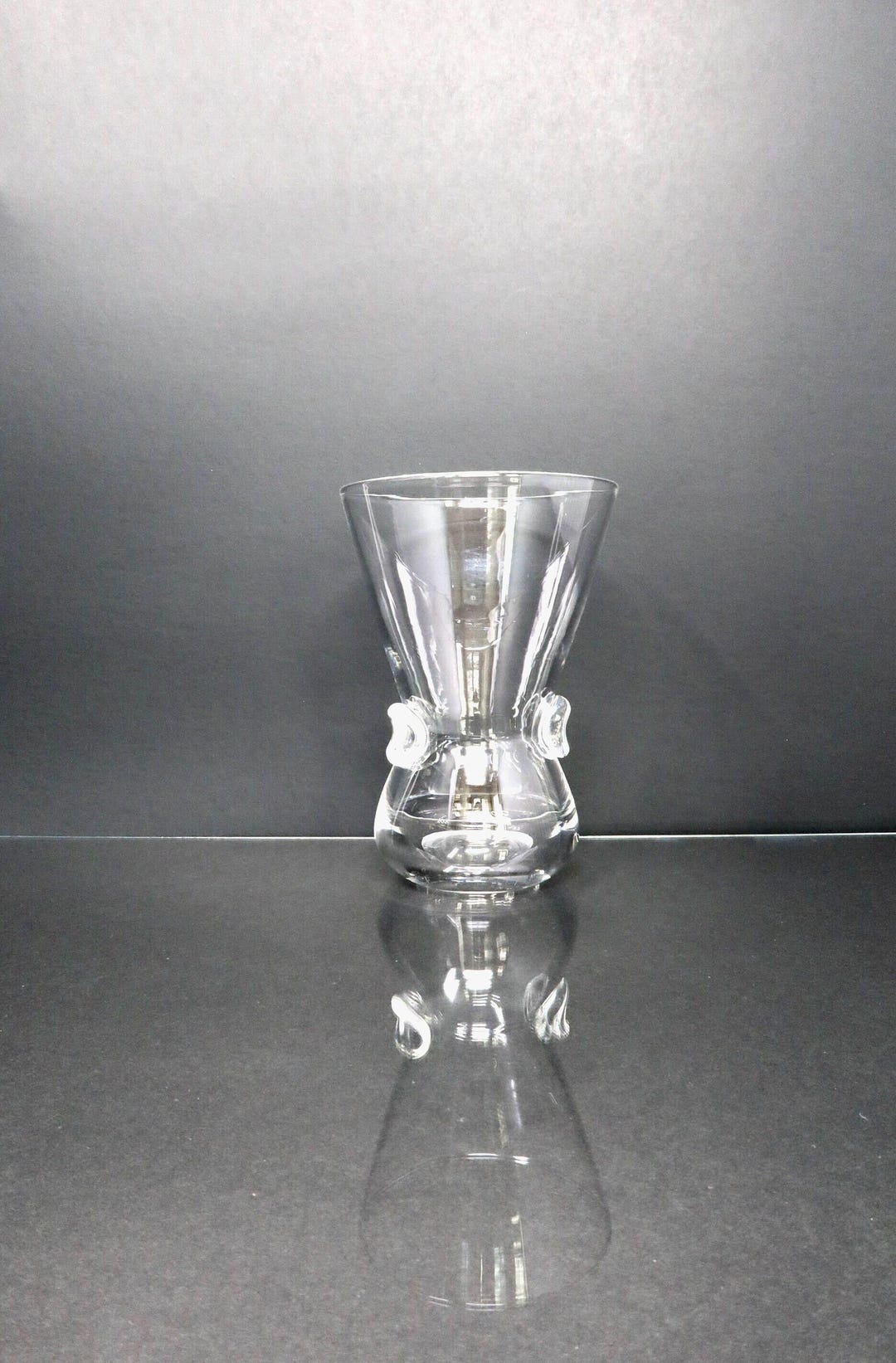 Vintage Steuben Crystal Signet Flower Vase - Etsy